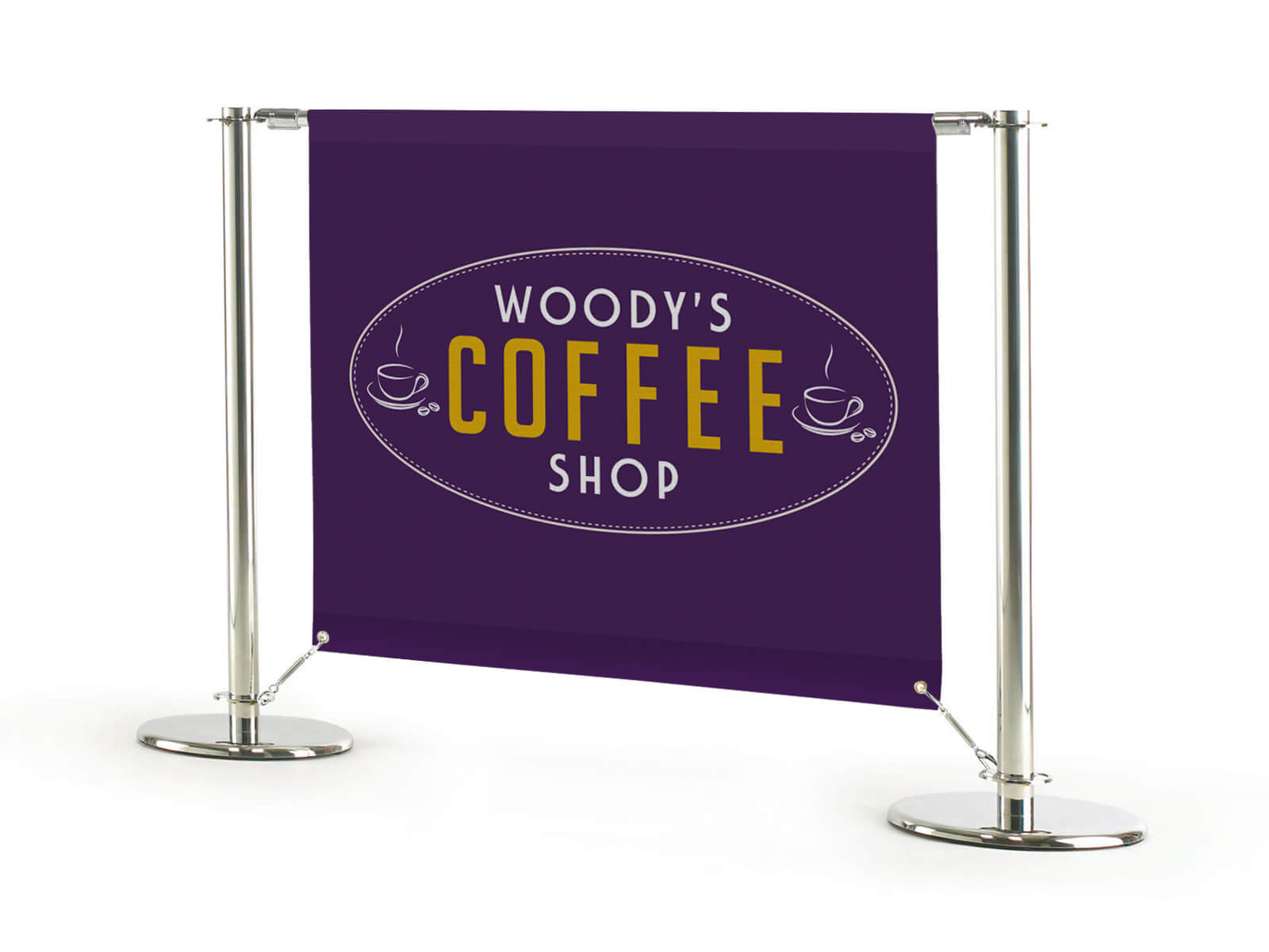 Café Style Barriers – Signage Kings